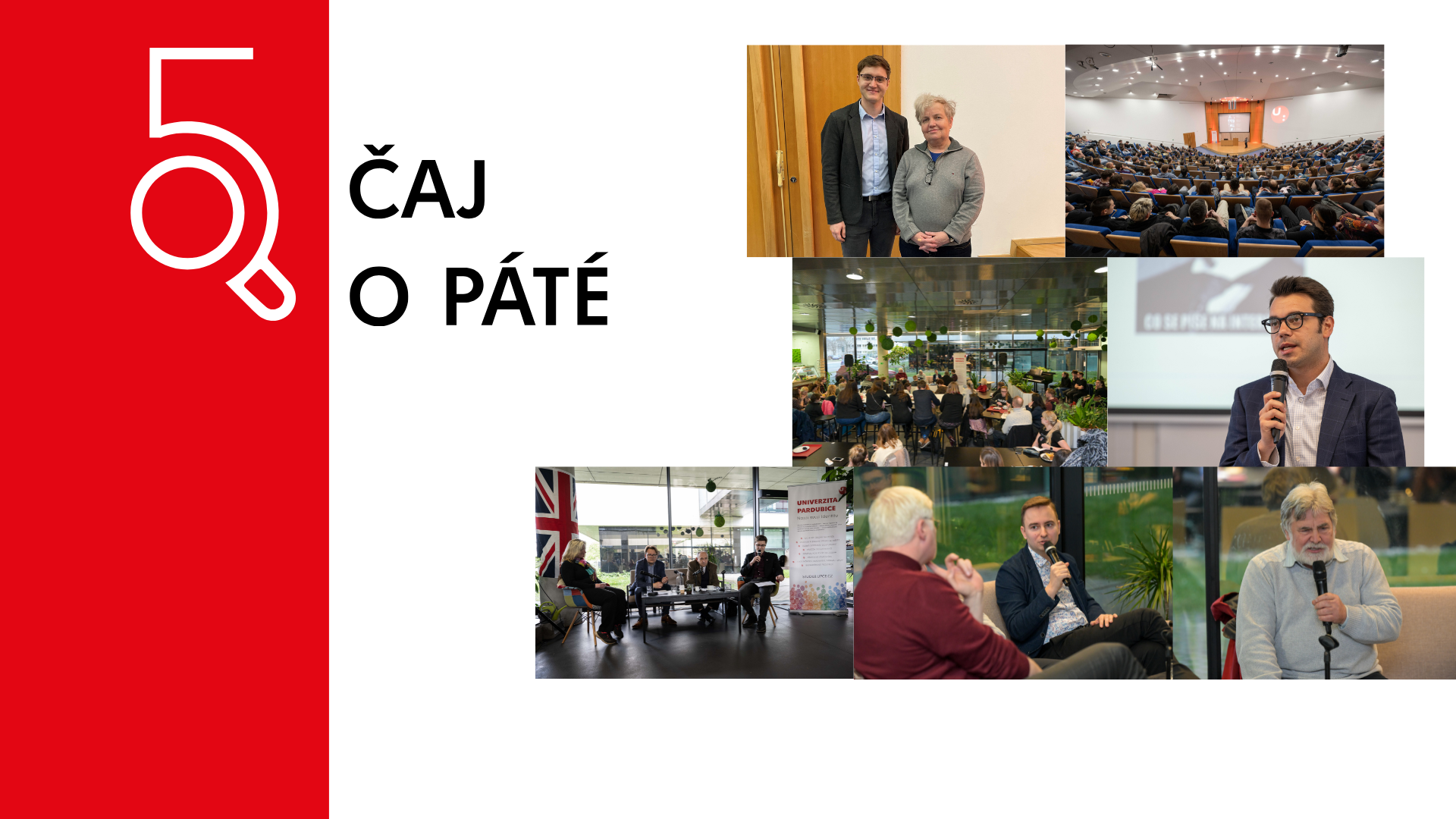 Čaj o páté | Univerzita Pardubice